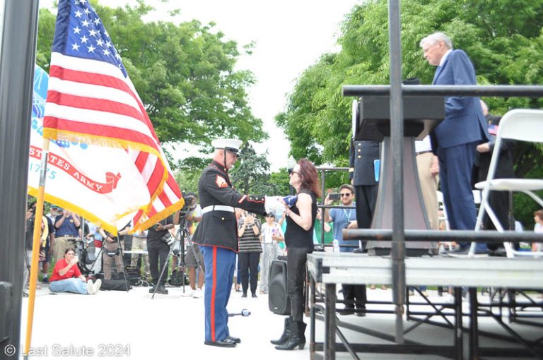 BERNIE FRIEDENBERG WWII MEMORIAL Dedication in Atlantic City - Last Salute